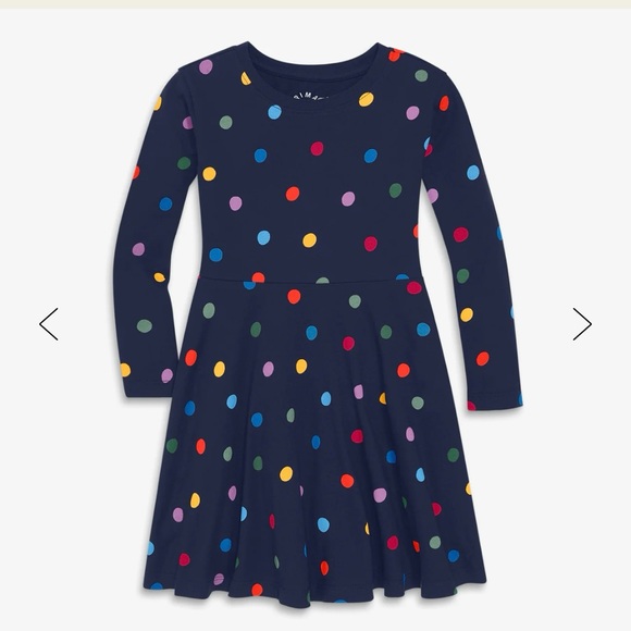 Primary | Dresses | Nwt Primary 2 Long Sleeve Twirly Dress Confetti ...